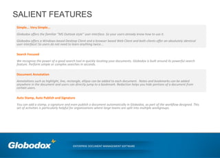 Globodox document management solution | PPS
