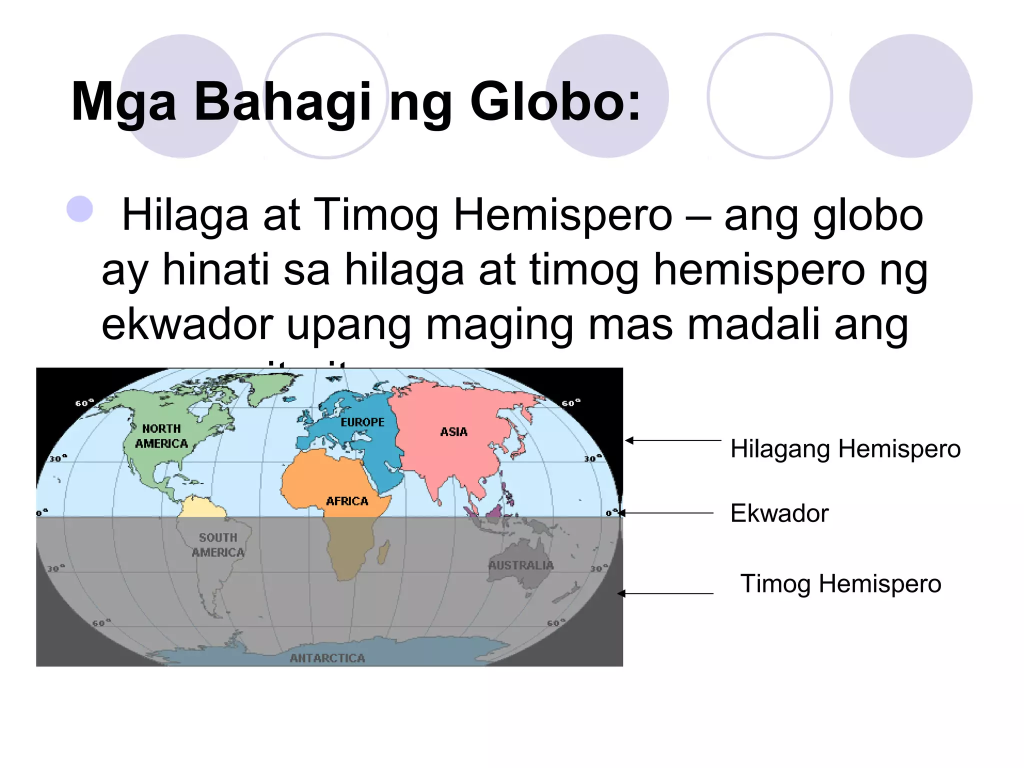 globo at mapa | PPT