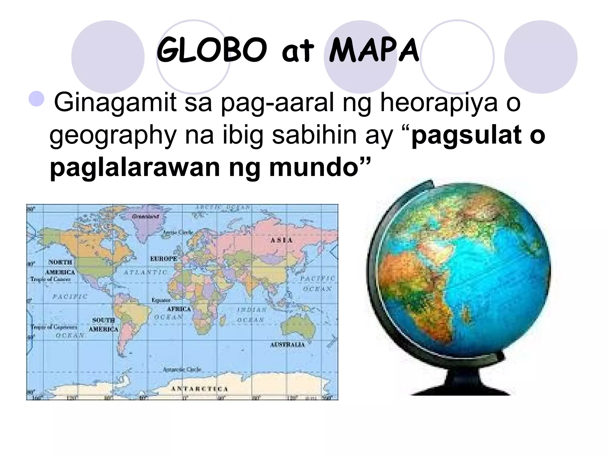 globo at mapa | PPT