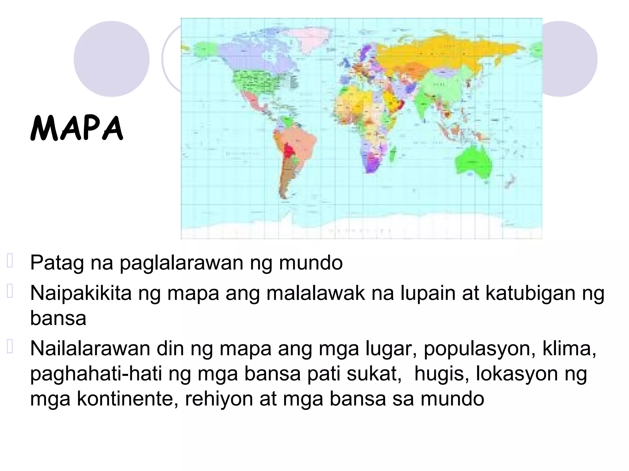 globo at mapa | PPT