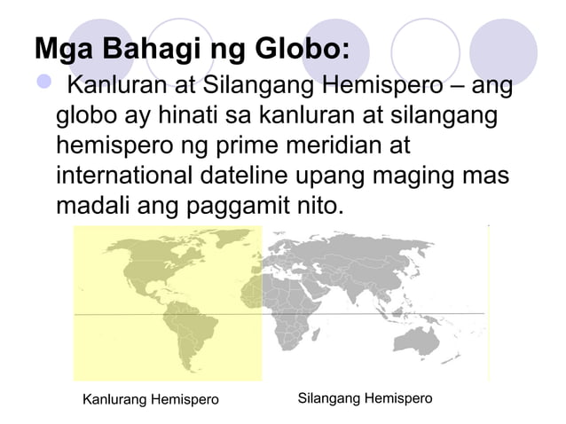 globo at mapa | PPT