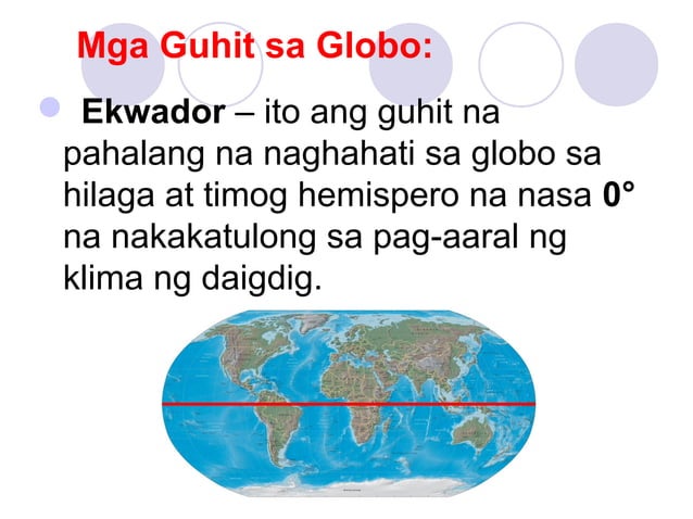 globo at mapa | PPT