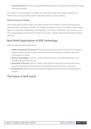 From Data Collection to Text Recognition: The OCR Training Dataset ...