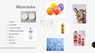 Globos explosivos | PPT