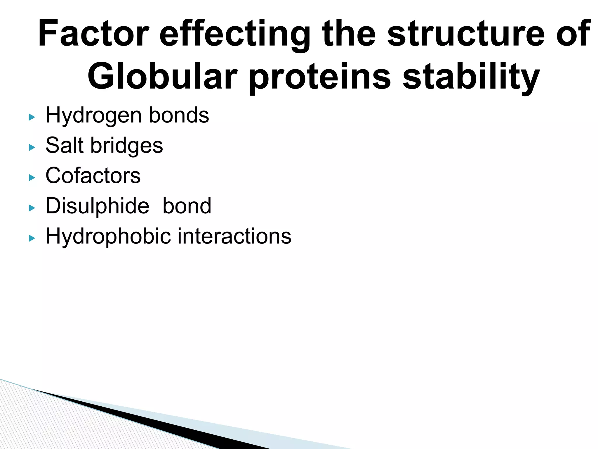 Globular proteins | PPTX