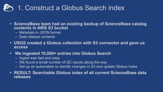 Globus at the United States Geological Survey | PDF