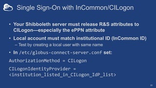 Globus for System Administrators | PPT