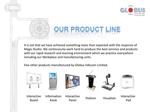 Globus infocom limited | PPSX | Computer Peripherals | Computing