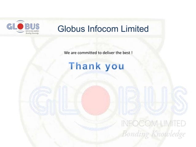 Globus infocom limited | PPSX | Computer Peripherals | Computing