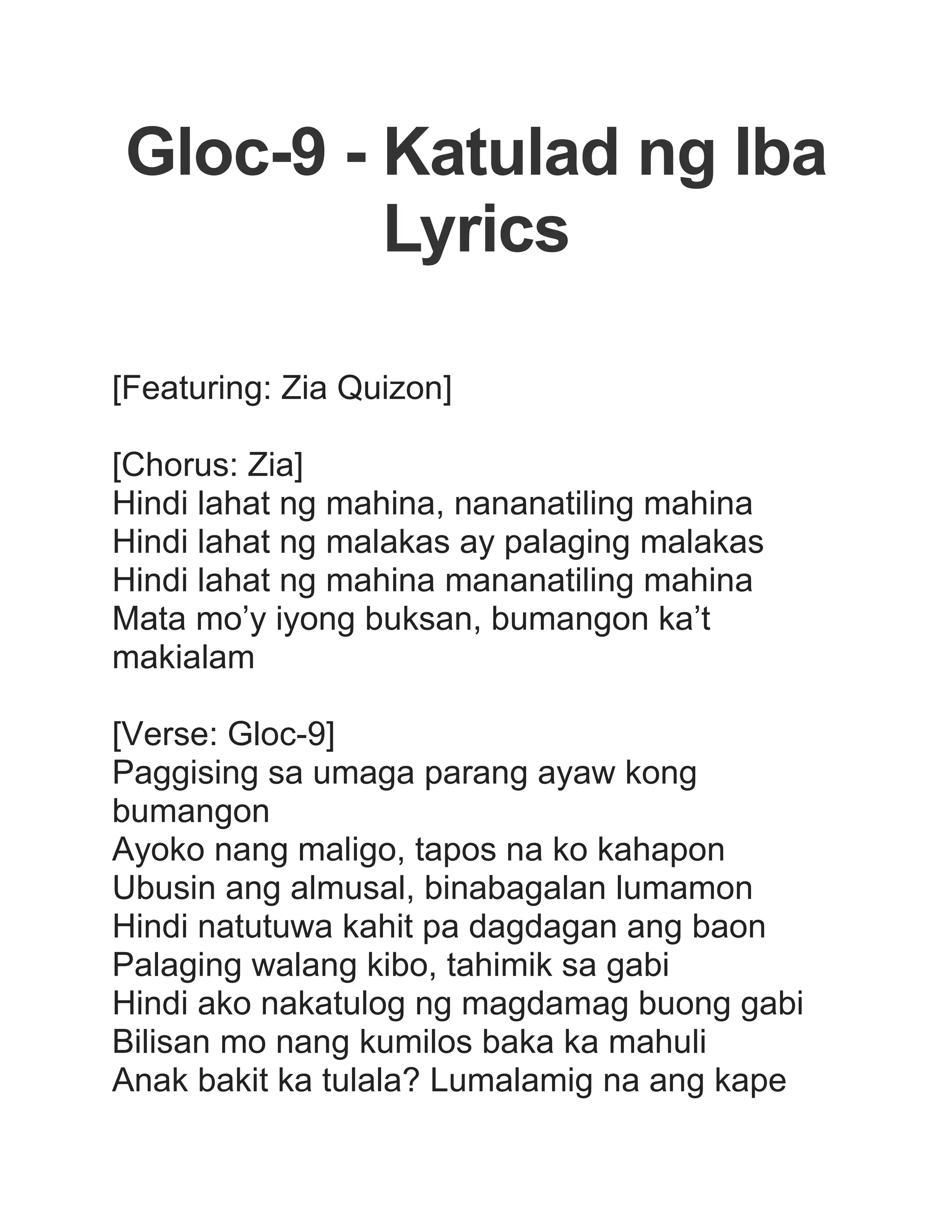 Gloc.9 | DOCX