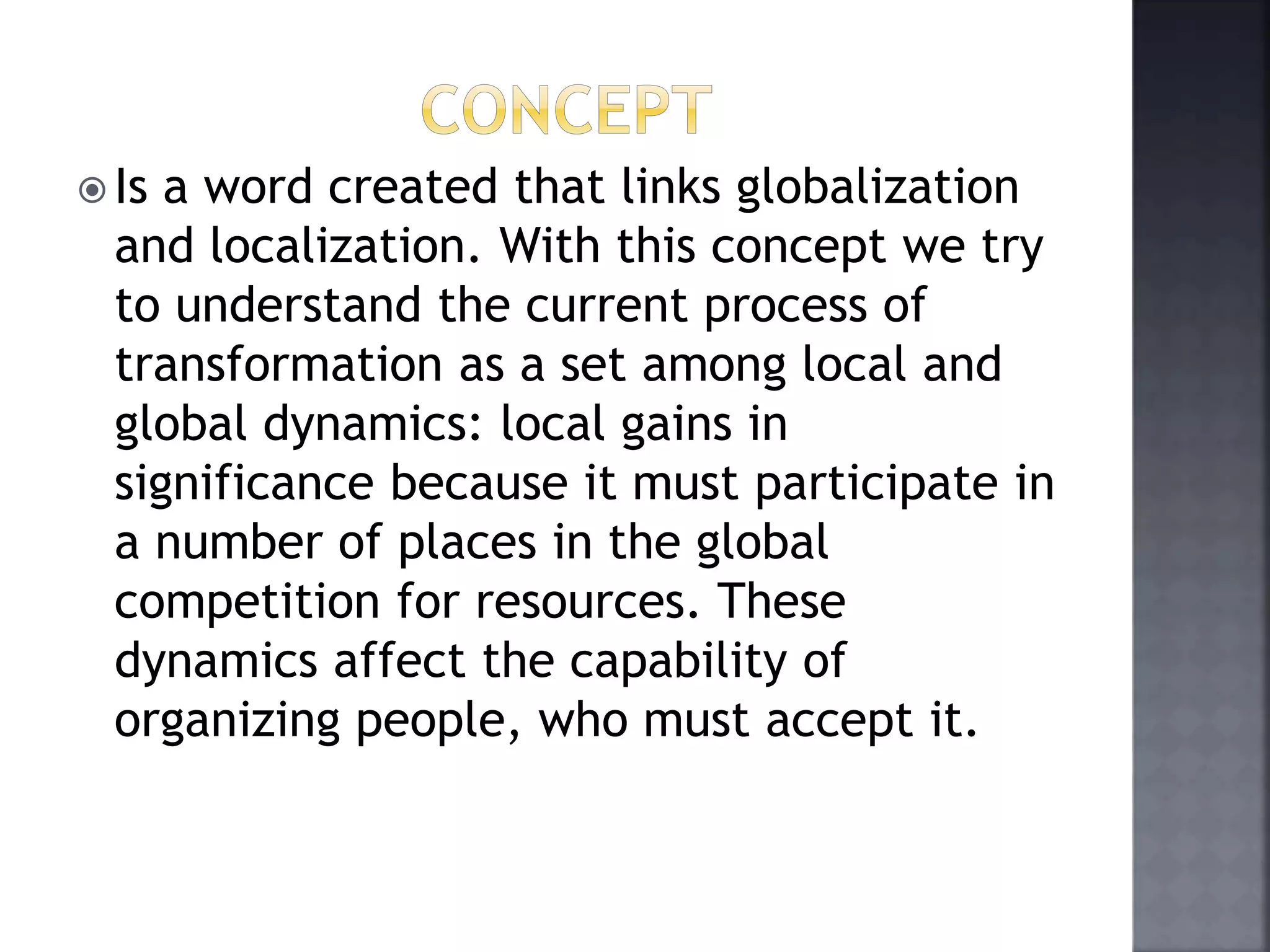 Glocalization | PPTX