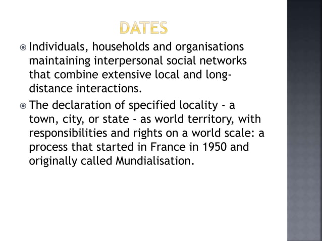 Glocalization | PPTX | Science