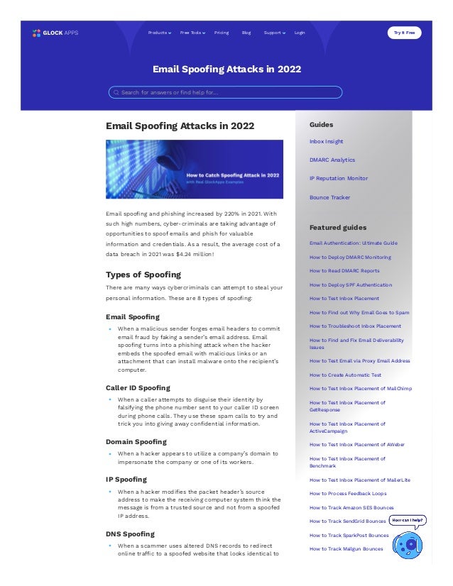 Email Spoofing Attack