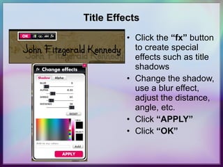 Glogster Presentation - Adapted | PPT | Computing | Technology & Computing