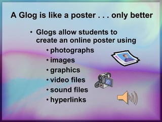 Glogster Presentation - Adapted | PPT | Computing | Technology & Computing