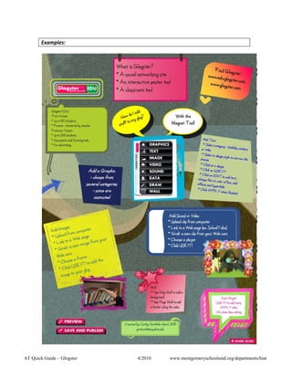 Glogster Directions | PDF