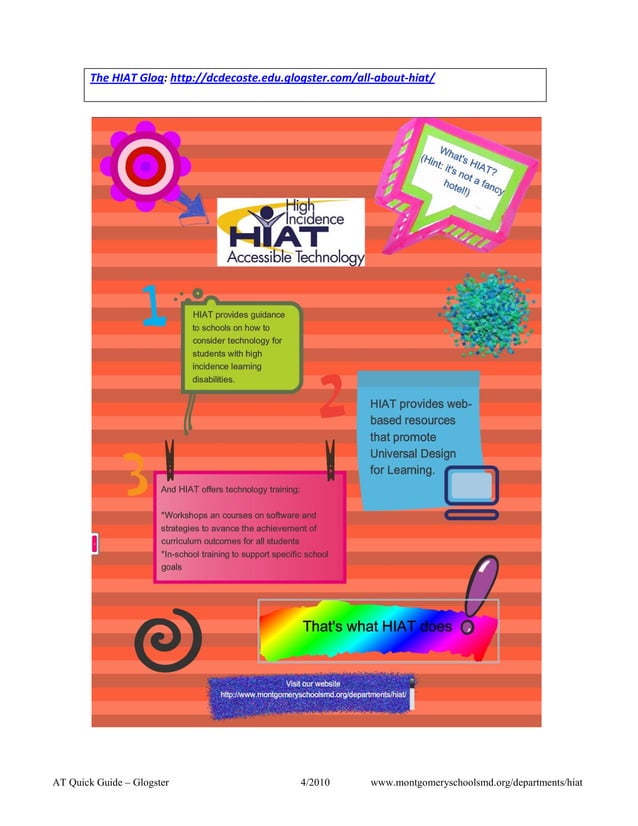 Glogster Directions | PDF