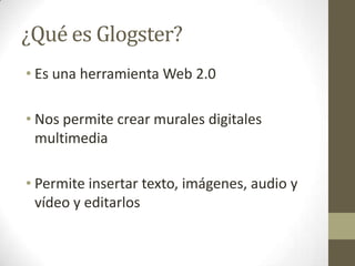 Glogster en la Educación | PPTX