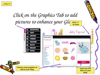 Glogster poster-tutorial | PDF