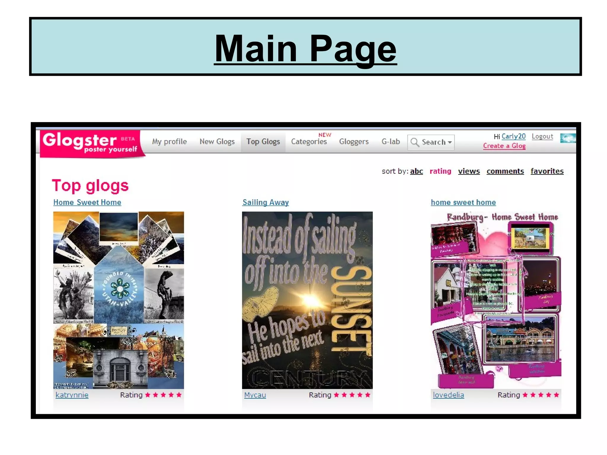 Glogster Presentation | PPT