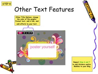 Glogster poster tutorial | PPT