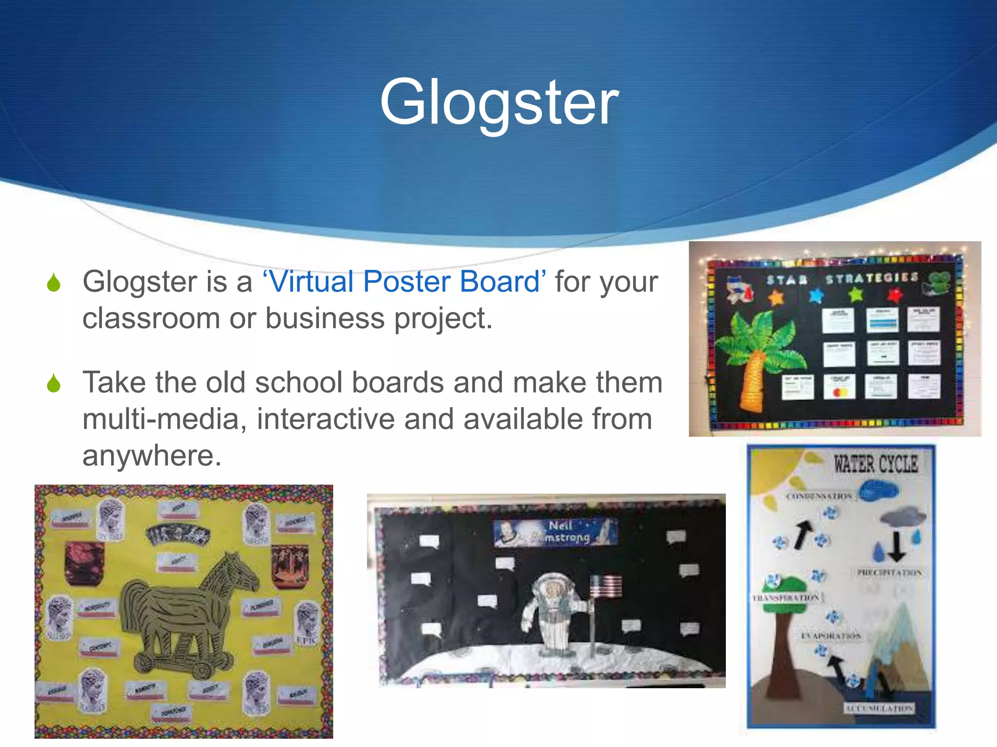 Glogster ppt | PPTX | Technology & Computing