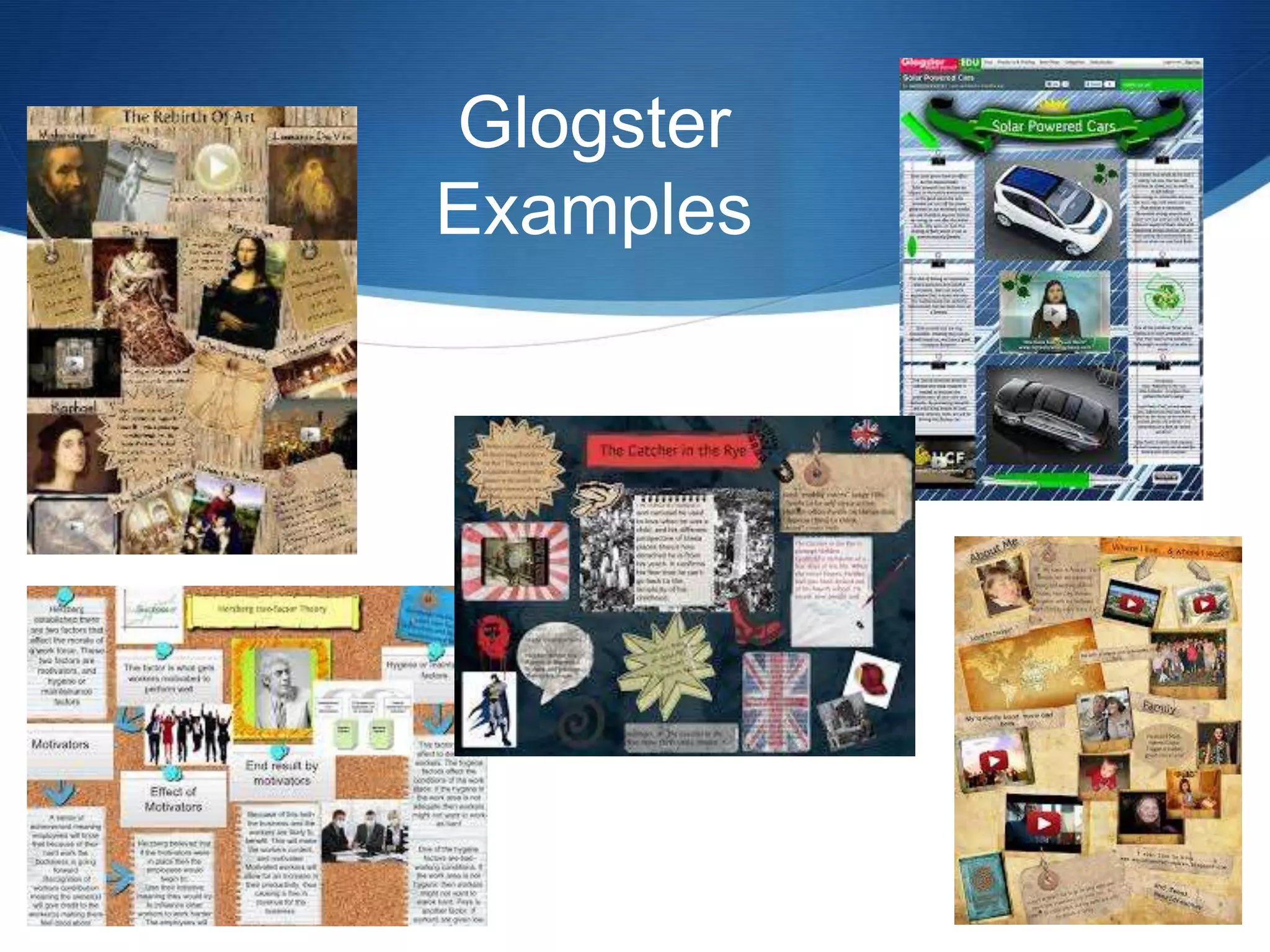 Glogster ppt | PPTX | Technology & Computing