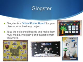 Glogster ppt | PPTX | Technology & Computing