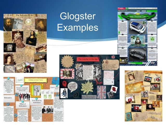 Glogster ppt | PPTX | Technology & Computing