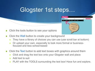 Glogster ppt | PPTX | Technology & Computing
