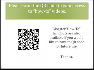 Glogster presentation | PPTX