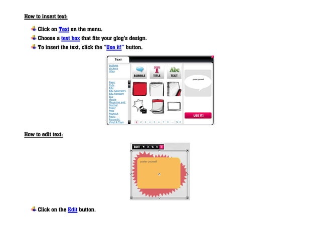 Glogster tutorial | PPT