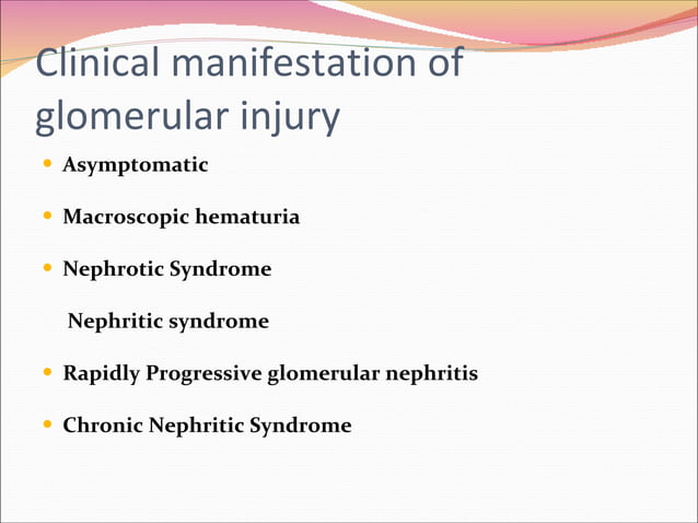 CME: Glomerular & Tubular Disorders | PPT | Blood Disorders | Diseases and Conditions