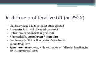 Glomerulonephritis-associated diseases | PPT