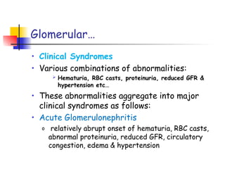 Glomerular Diseases.ppt pediatrics child | PPT