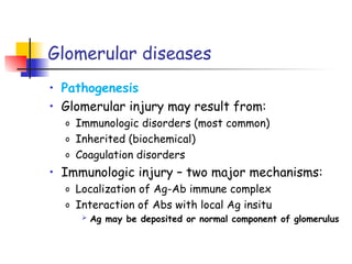 Glomerular Diseases.ppt pediatrics child | PPT