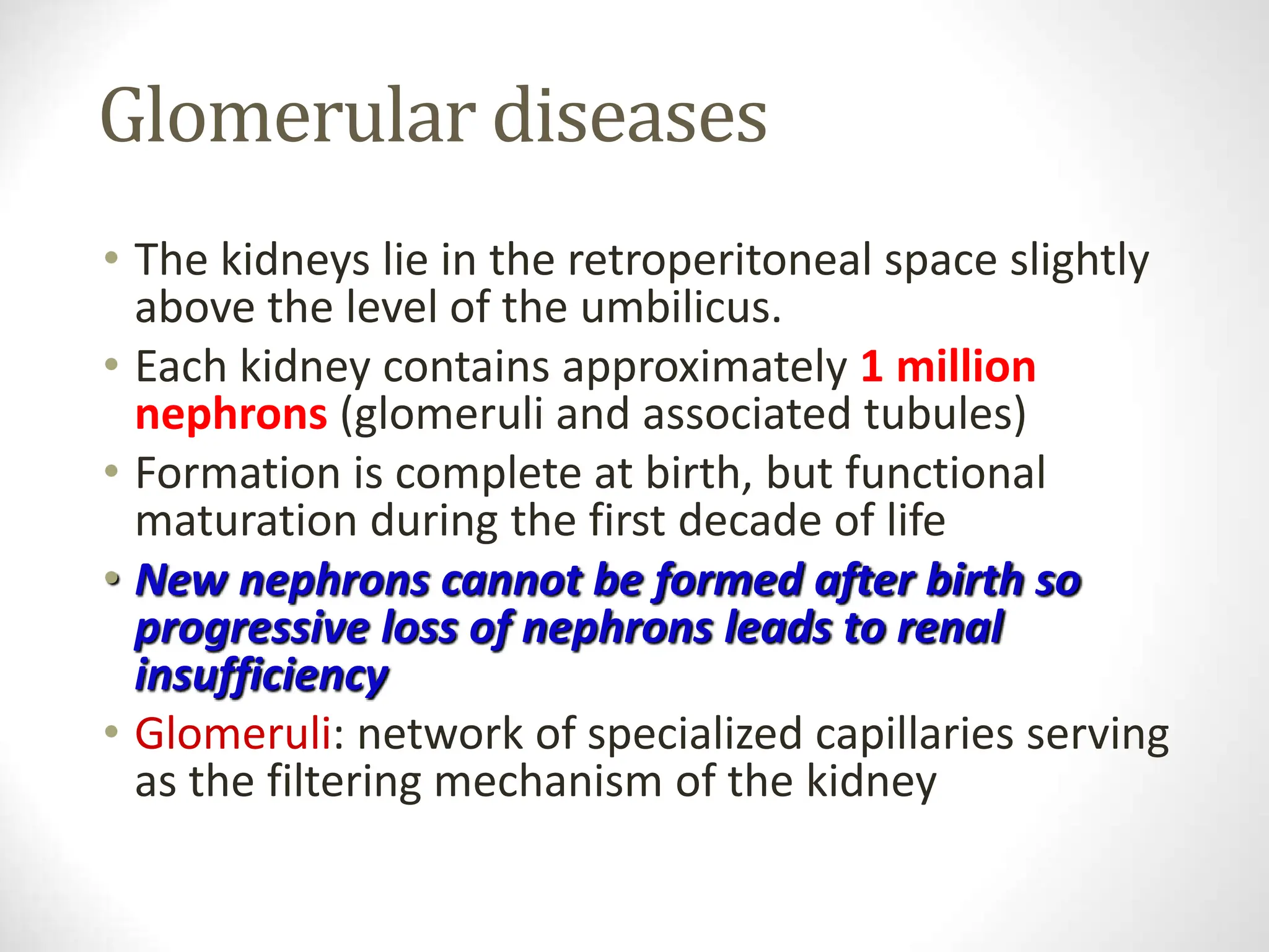 Glomerular diseases by dr kussia.p nephrologistpt | PPT | Blood ...