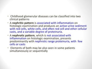 Glomerular diseases by dr kussia.p nephrologistpt | PPT
