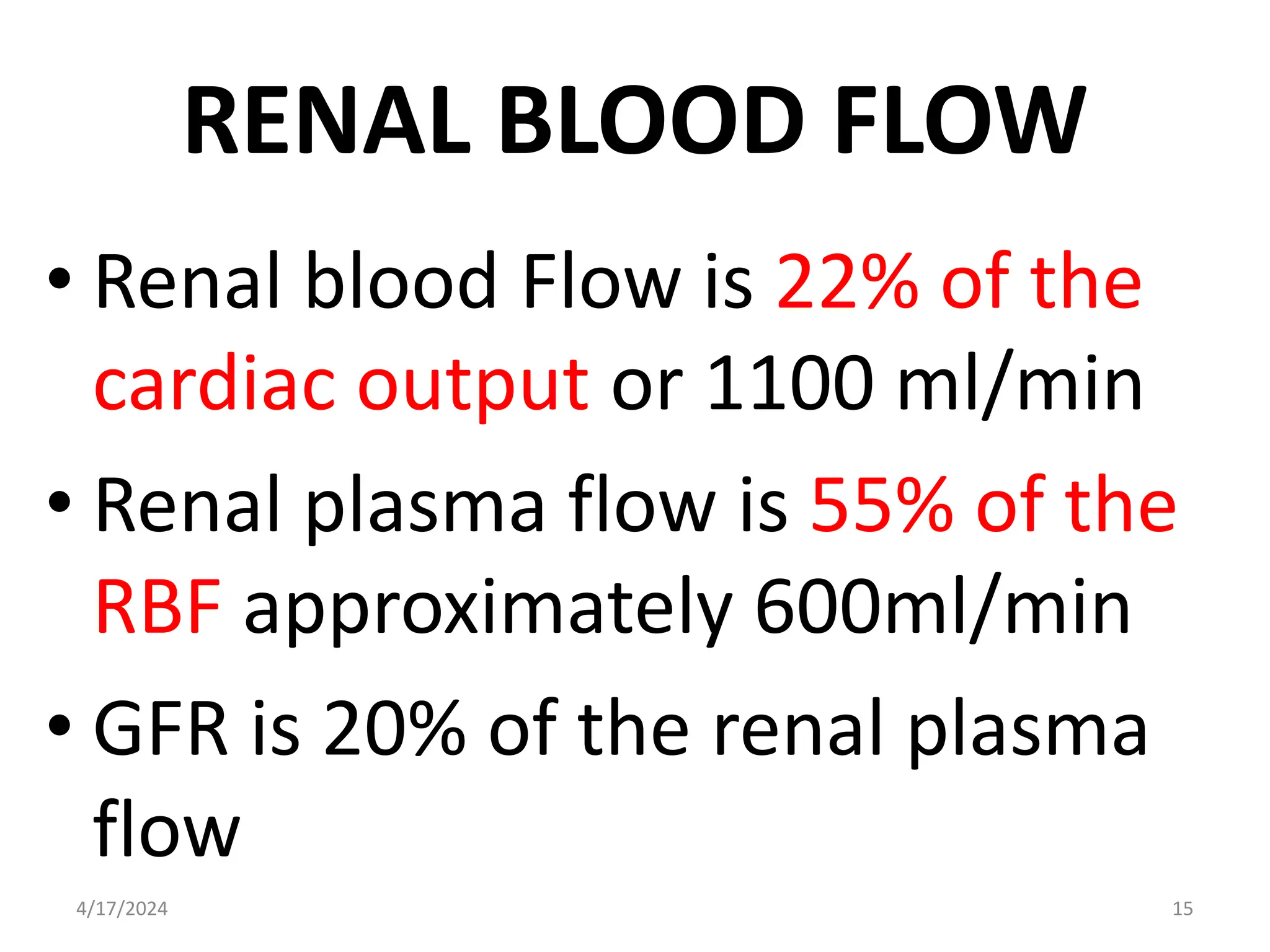 Glomerular Filtration And Determinants Of Glomerular Filtration Pptx