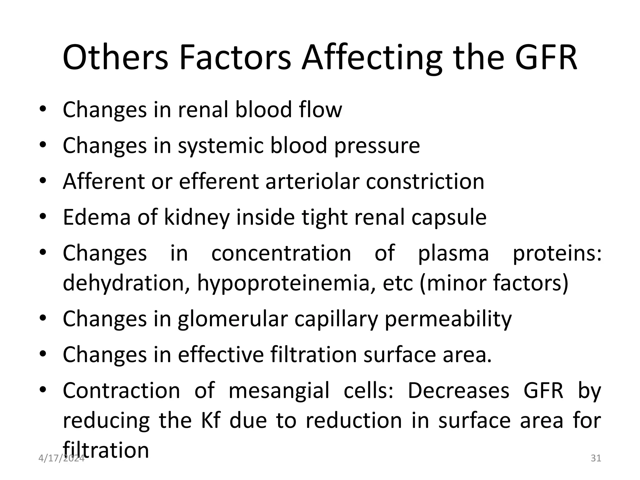 Glomerular Filtration and determinants of glomerular filtration .pptx