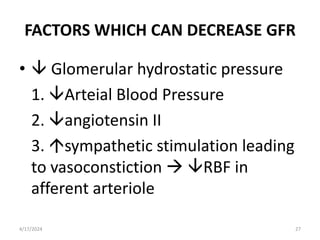 Glomerular Filtration rate and its determinants.pptx