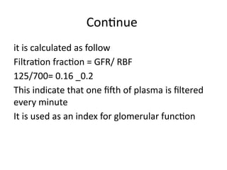 Glomerular Filtration and measurment.pptx