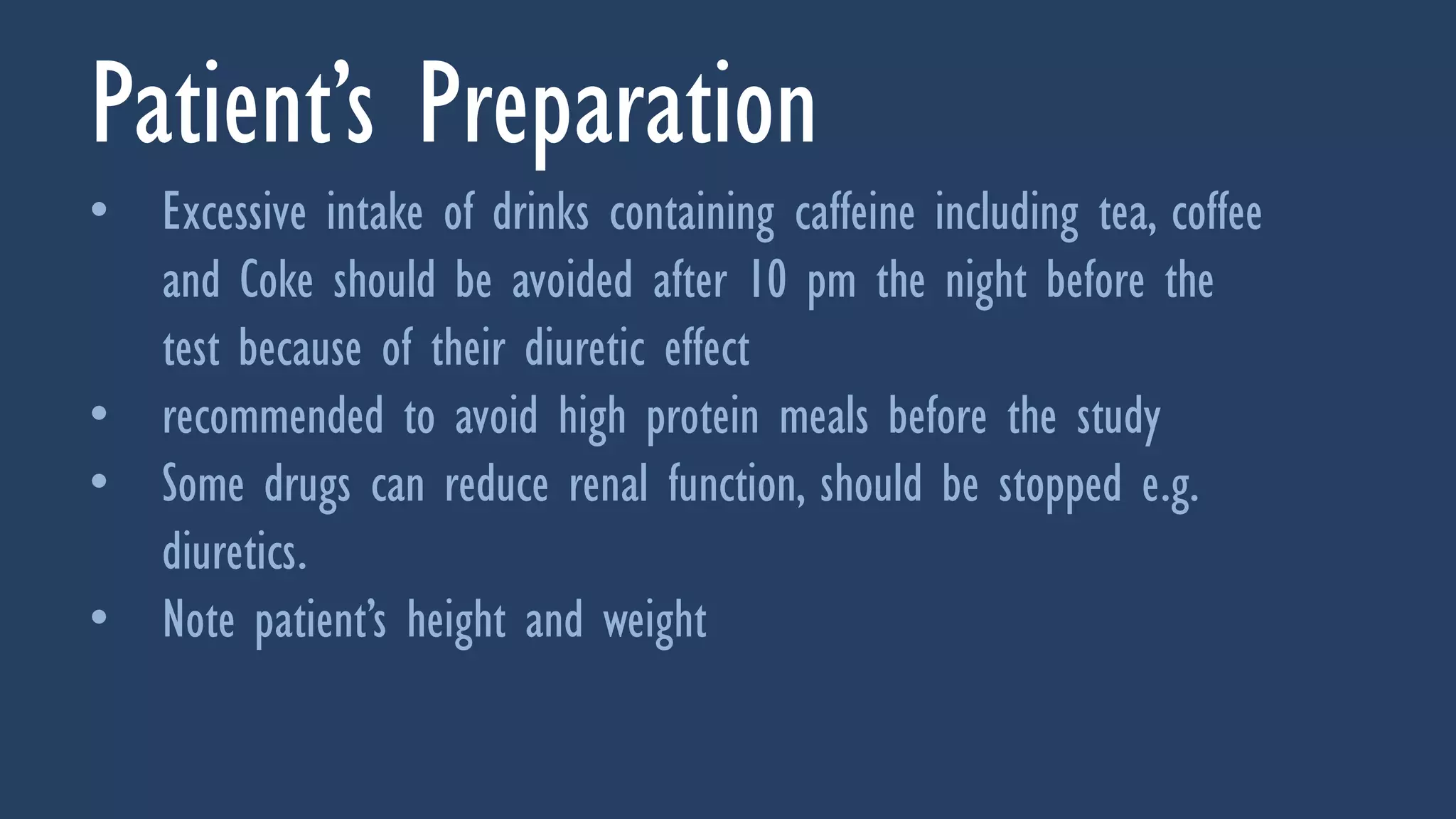 Nuclear Medicine - GFR - Case Study - Procedure | PDF