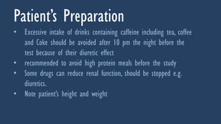 Nuclear Medicine - GFR - Case Study - Procedure | PDF
