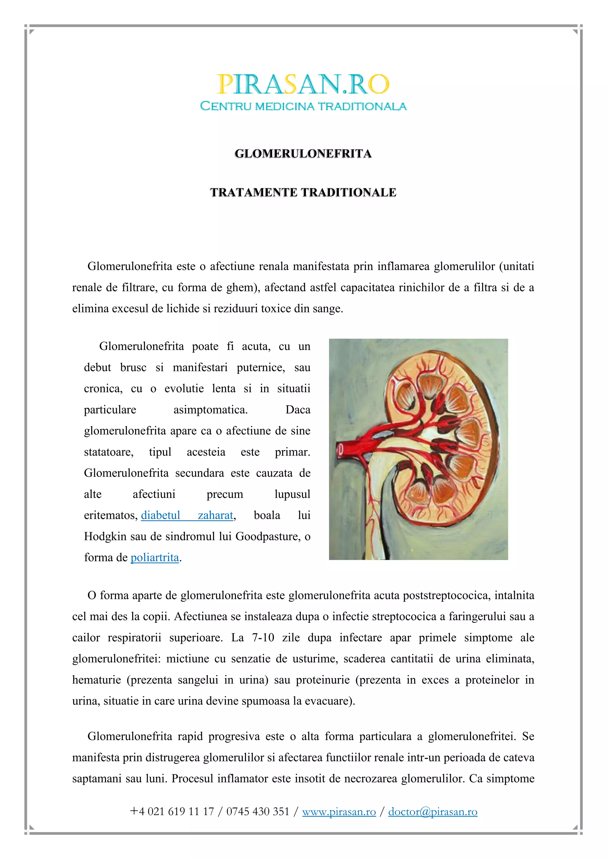 Glomerulonefrita | PDF