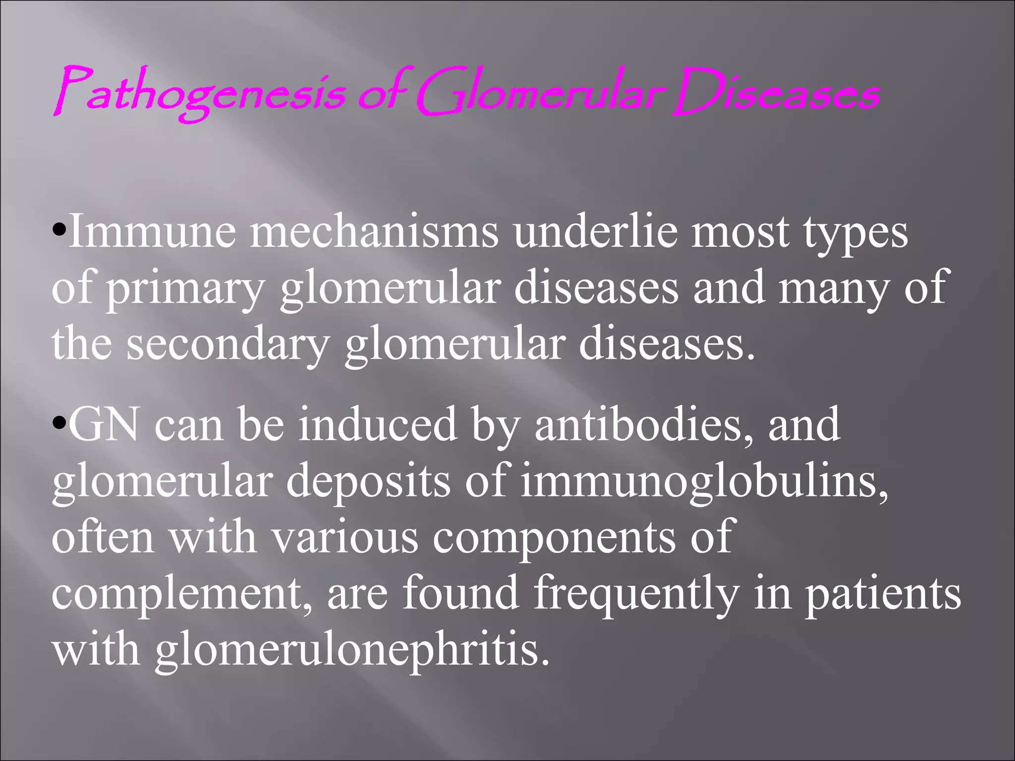 Glomerulonephritis | PDF