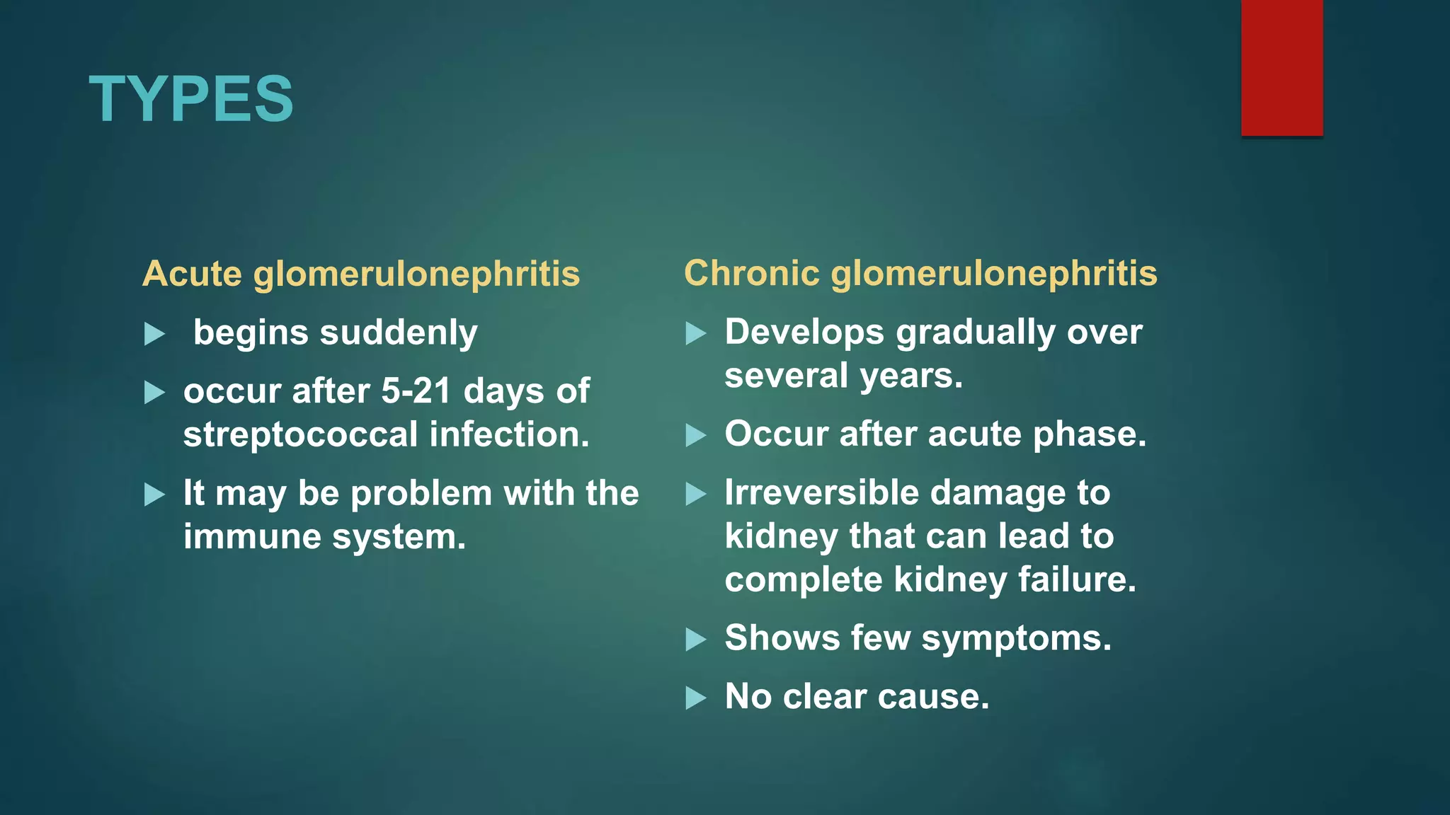 Glomerulonephritis | PPTX