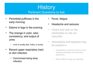 Glomerulonephritis power point presentation | PPTX