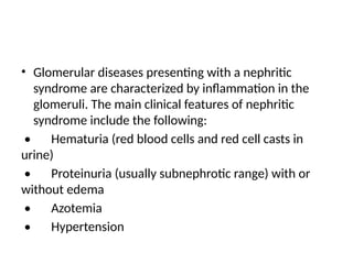 Glomerulonephritis a pathology topic.pptx