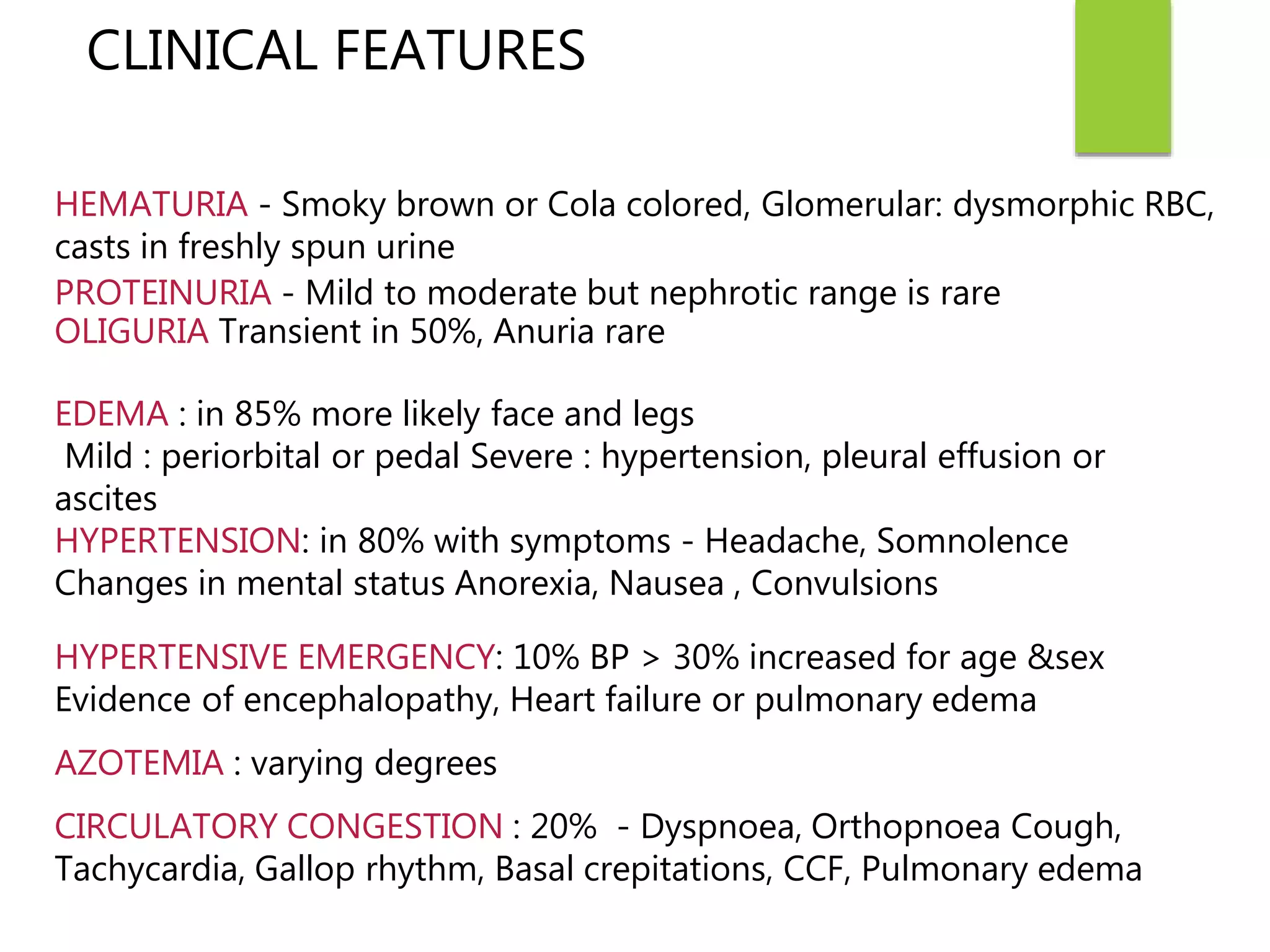 Acute Glomerulonephritis | PPTX